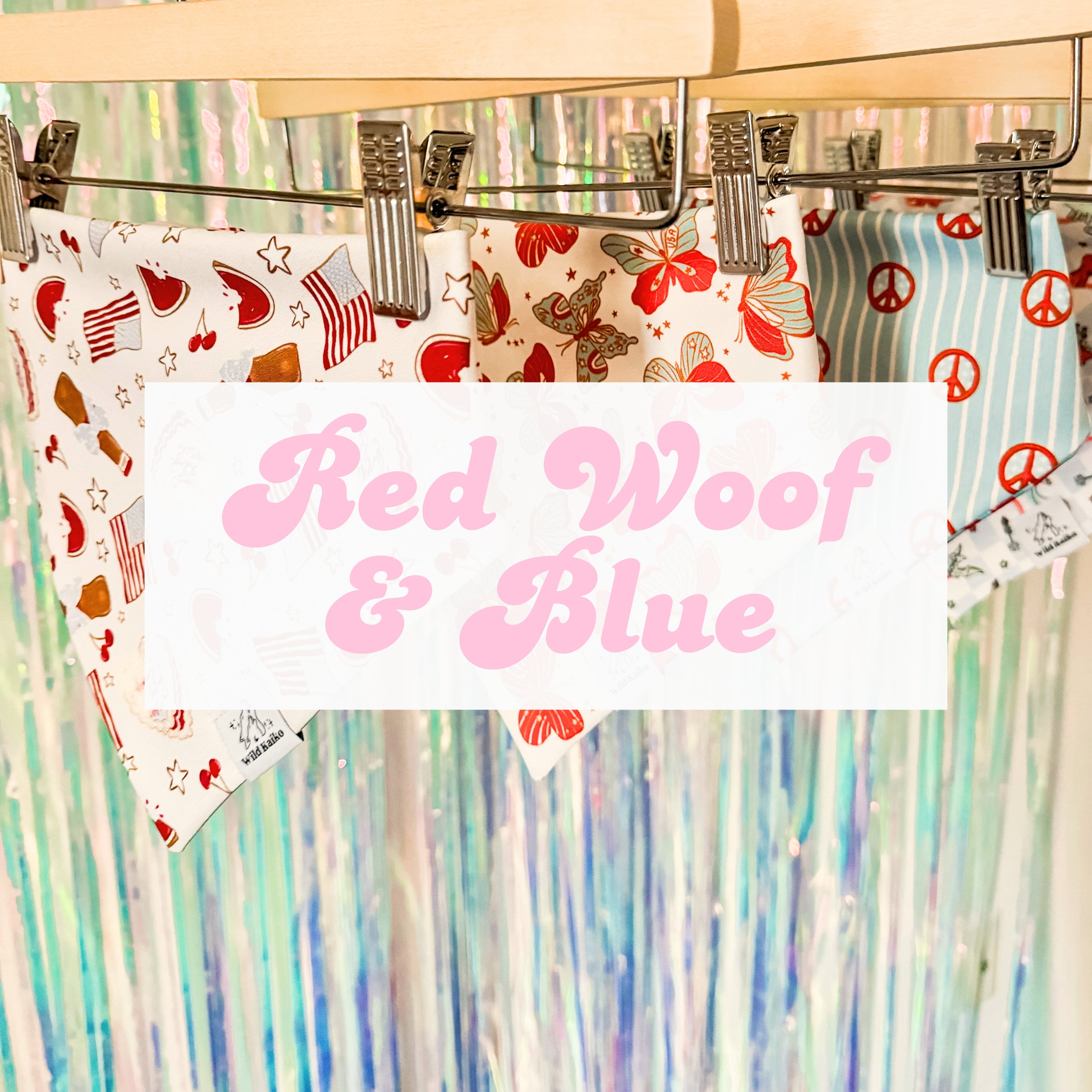 Red, Woof, & Blue – Wild Kaiko